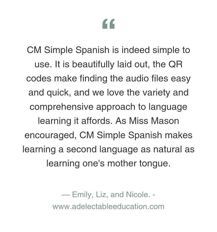 Charlotte Mason Simple Languages